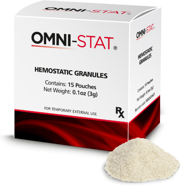 Hemostatic Granules, Blood Clotting Granules • OMNI-STAT® Omni-stat ...
