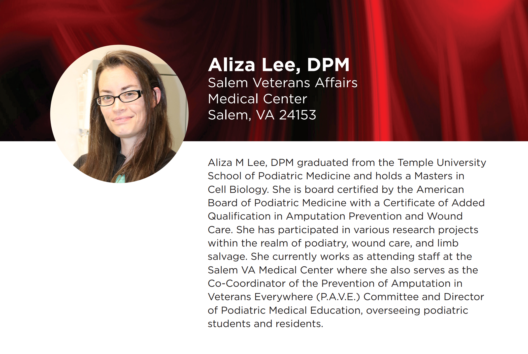 Dr. Aliza Lee Published Wound Care Posters • OMNI-STAT®
